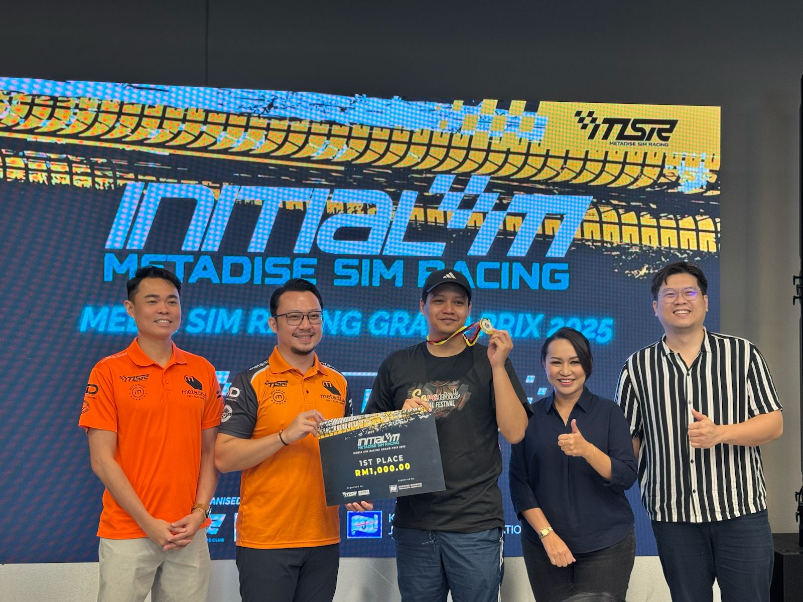 Engines Roar as Sarawak Media Teams Compete in Initial M SIM Racing ...